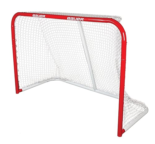 Bauer Official PRO Steel Goal, 6 x 4-Feet, Red in Bahrain | Whizz Goals