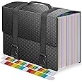 Amazon.com : Vanulee Expanding File Folders,25 Pockets Accordion File Organizer,Expandable ...