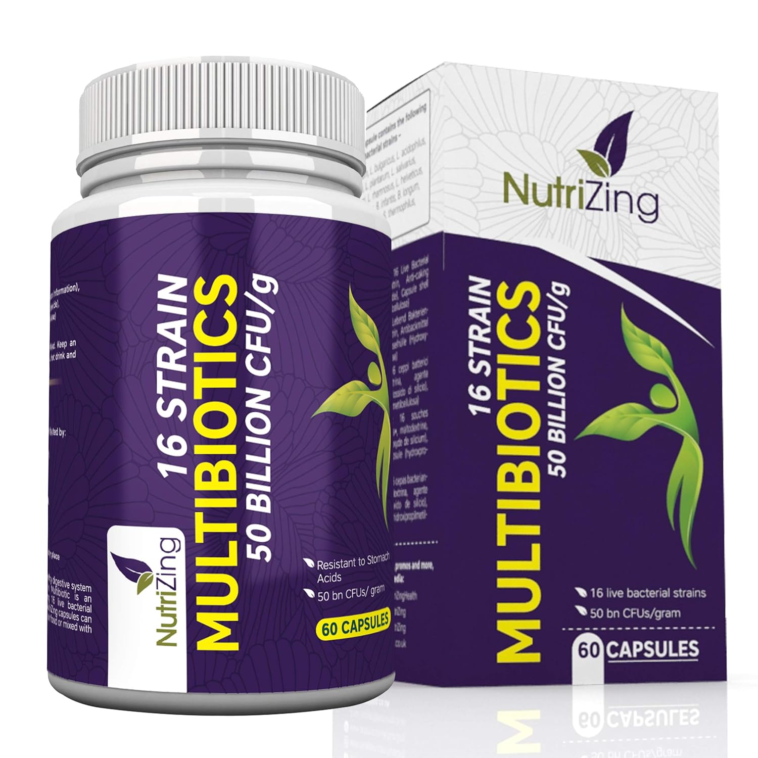 NutriZing's Multi-Strain Probiotic Supplements ~ 16 strains of ...