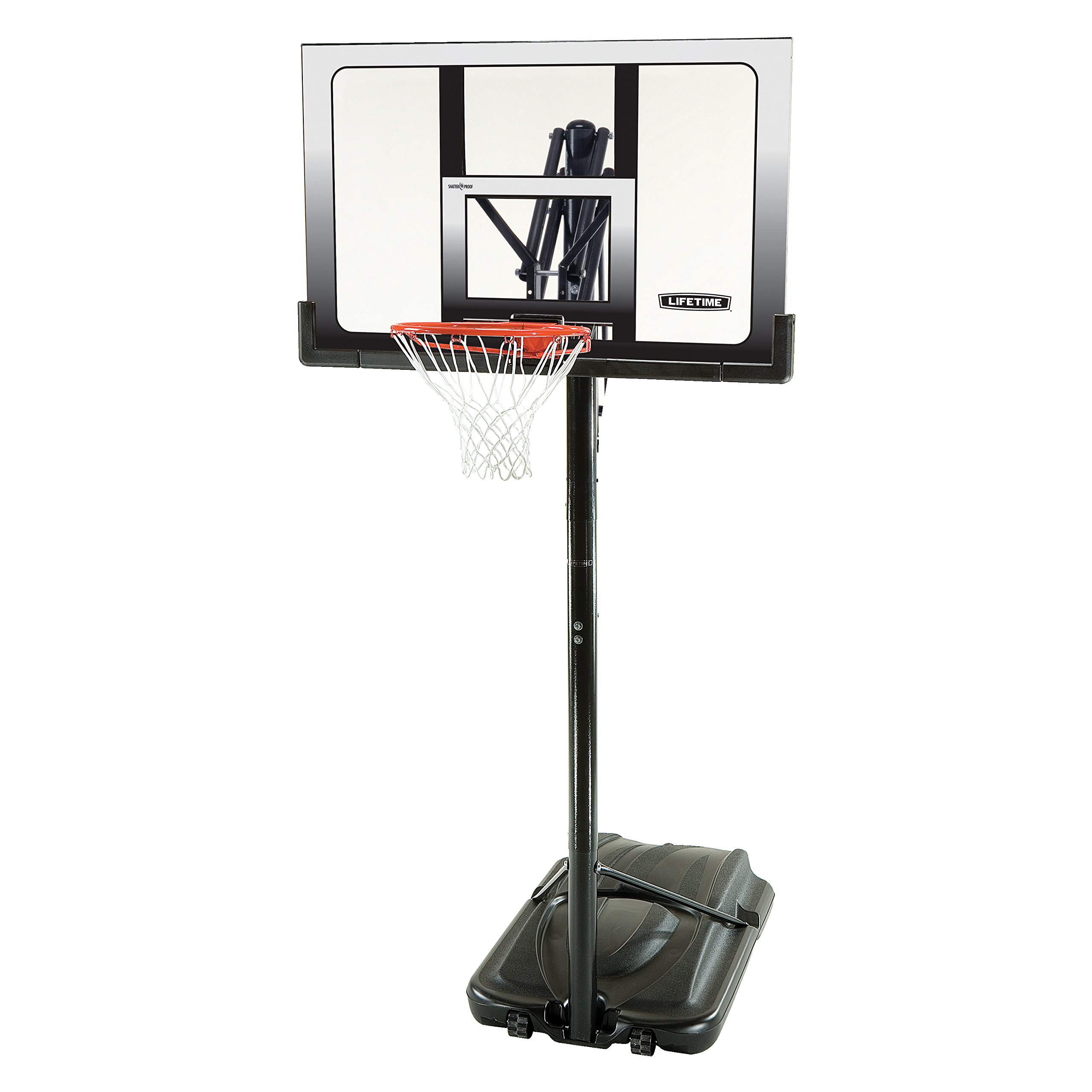Lifetime Portable Basketball System with Shatterproof Backboard- Buy ...