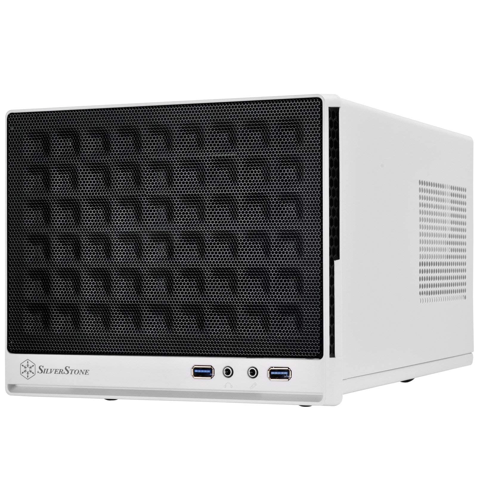 Mua SilverStone Technology Mini-DTX, Mini-ITX Small Form Factor Computer Case SG13WB Black/White ...