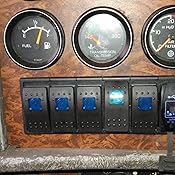 Amazon.com: AutoEC 12V 16A On/Off Light Rocker Reset Switch For Carling ...