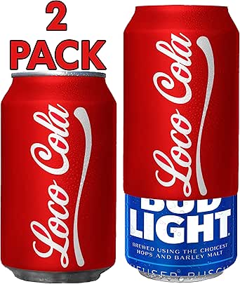 Amazon.com : Beersy 2 Pack Can Cover Silicone Sleeve Hide a Beer to ...