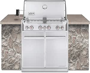 Amazon.com: Weber Summit S-460 Built-In Natural Gas in Stainless Steel ...