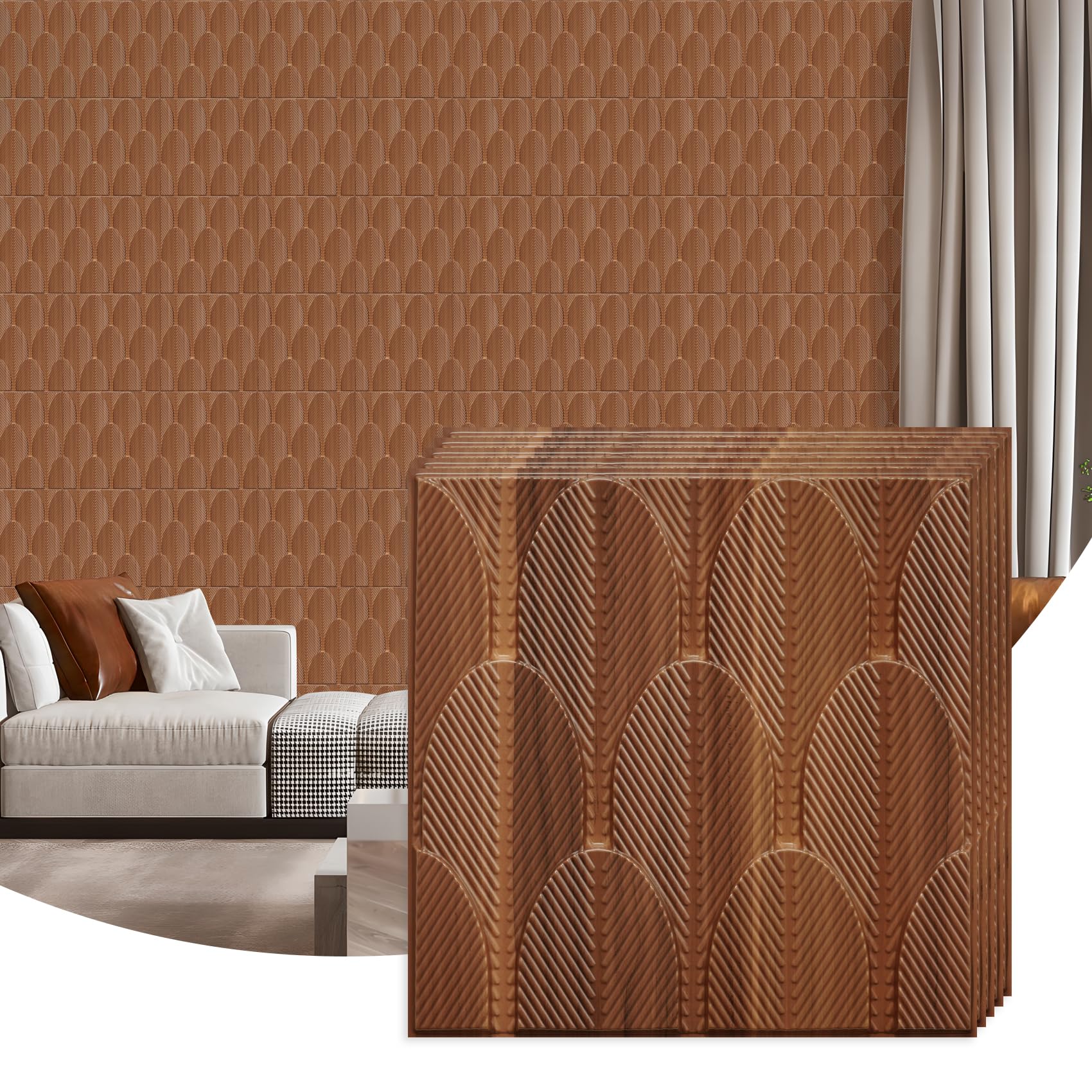 STICKGOO 33 Pack 3D Wall Panels, 3D Wall Panels for Interior Wall Decor ...