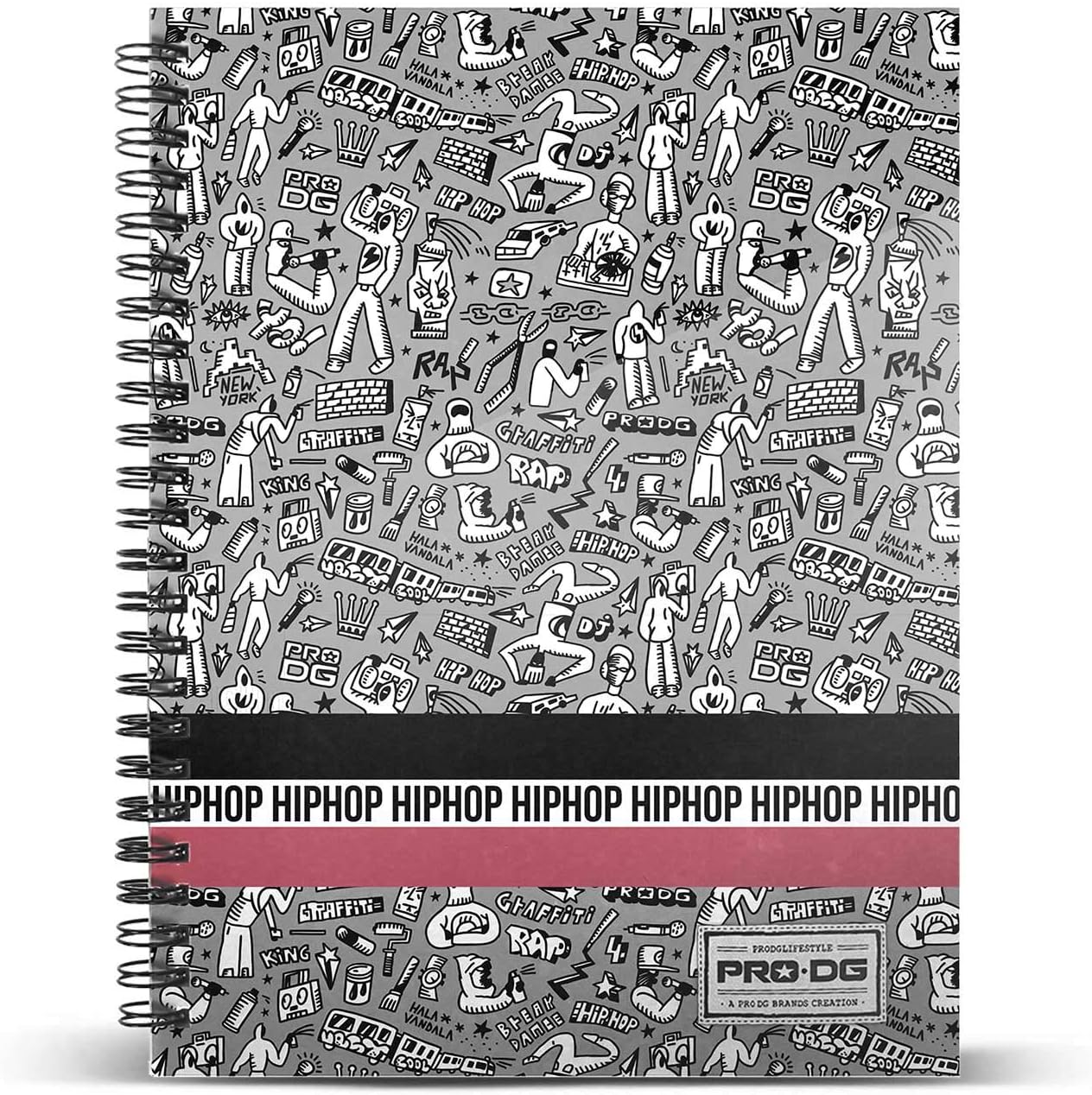 PRODG Hip Hop-DIN A4 Grid Paper Notebook – BigaMart
