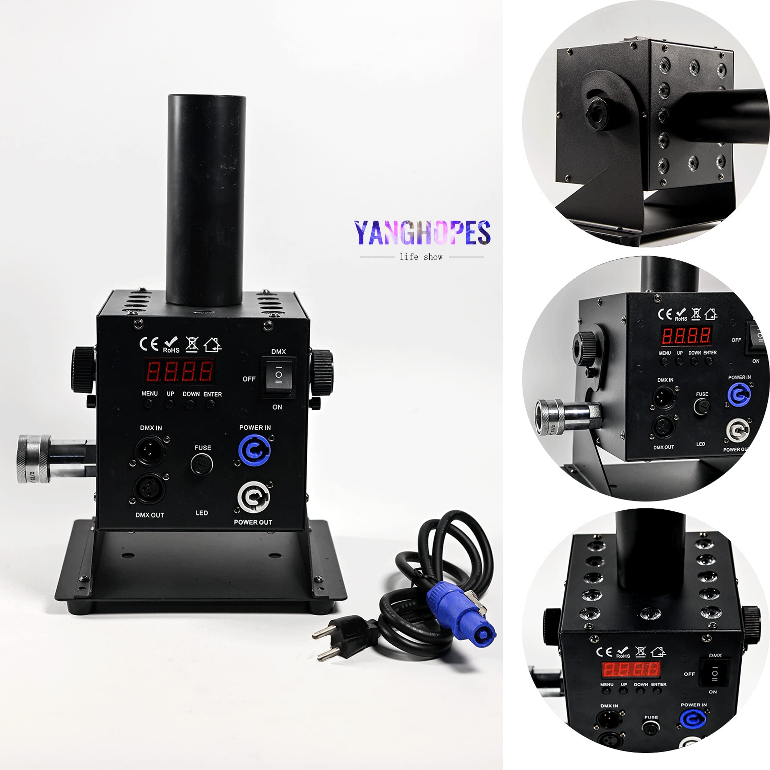 Mua Digital CO2 Jet Machine 12LEDs RGB CO2 Fogger Smoke Cannon DMX512 ...