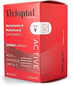 Amazon.com: ViVivioptal Active 90 Capsules - Multivitamin ...