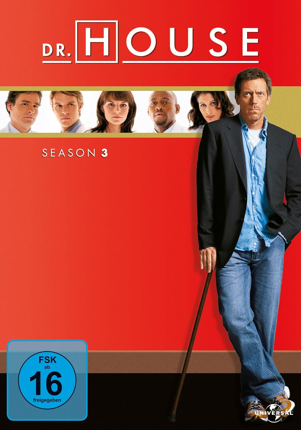 Dr. House - Season 3 [6 DVDs]: Amazon.de: Hugh Laurie, Lisa Edelstein ...