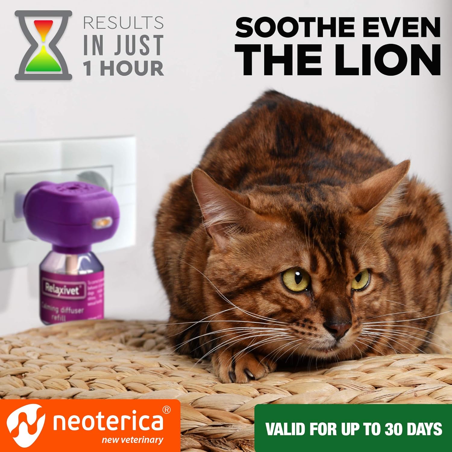 Relaxivet Dogs & Cats Calming Diffuser + Refill – New Improved Anti ...