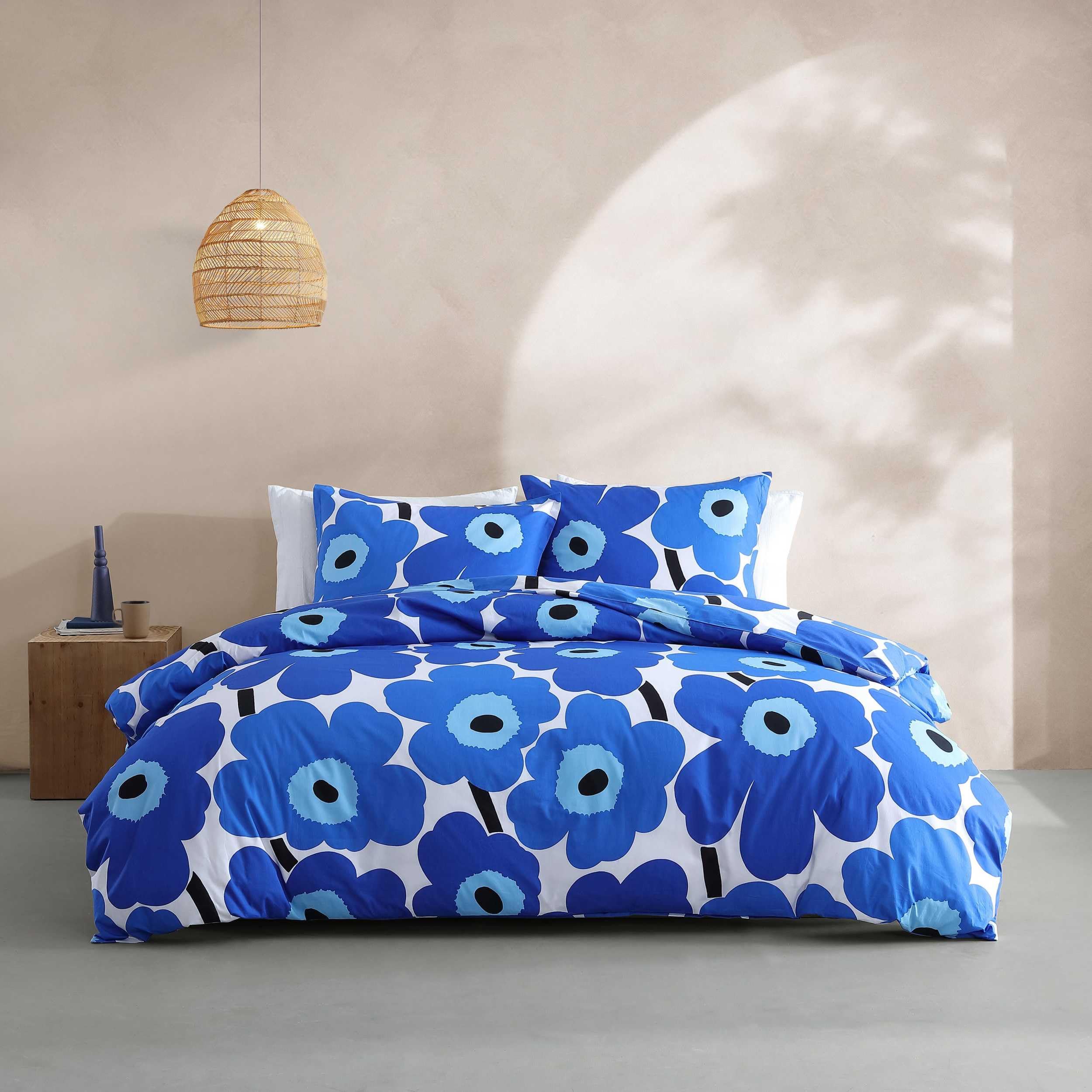 Marimekko - Full/Queen Duvet Cover Set, Cotton Percale Reversible ...