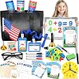Amazon.com: Loscola Pretend Play School Set for Kids Girls 4-12, Kids ...
