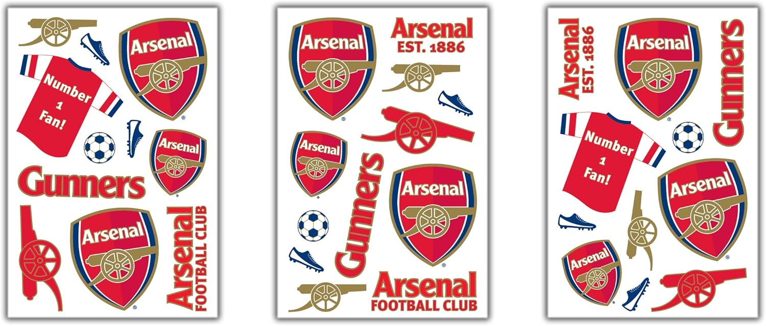 Arsenal FC Wall Sticker: Amazon.co.uk: Kitchen & Home