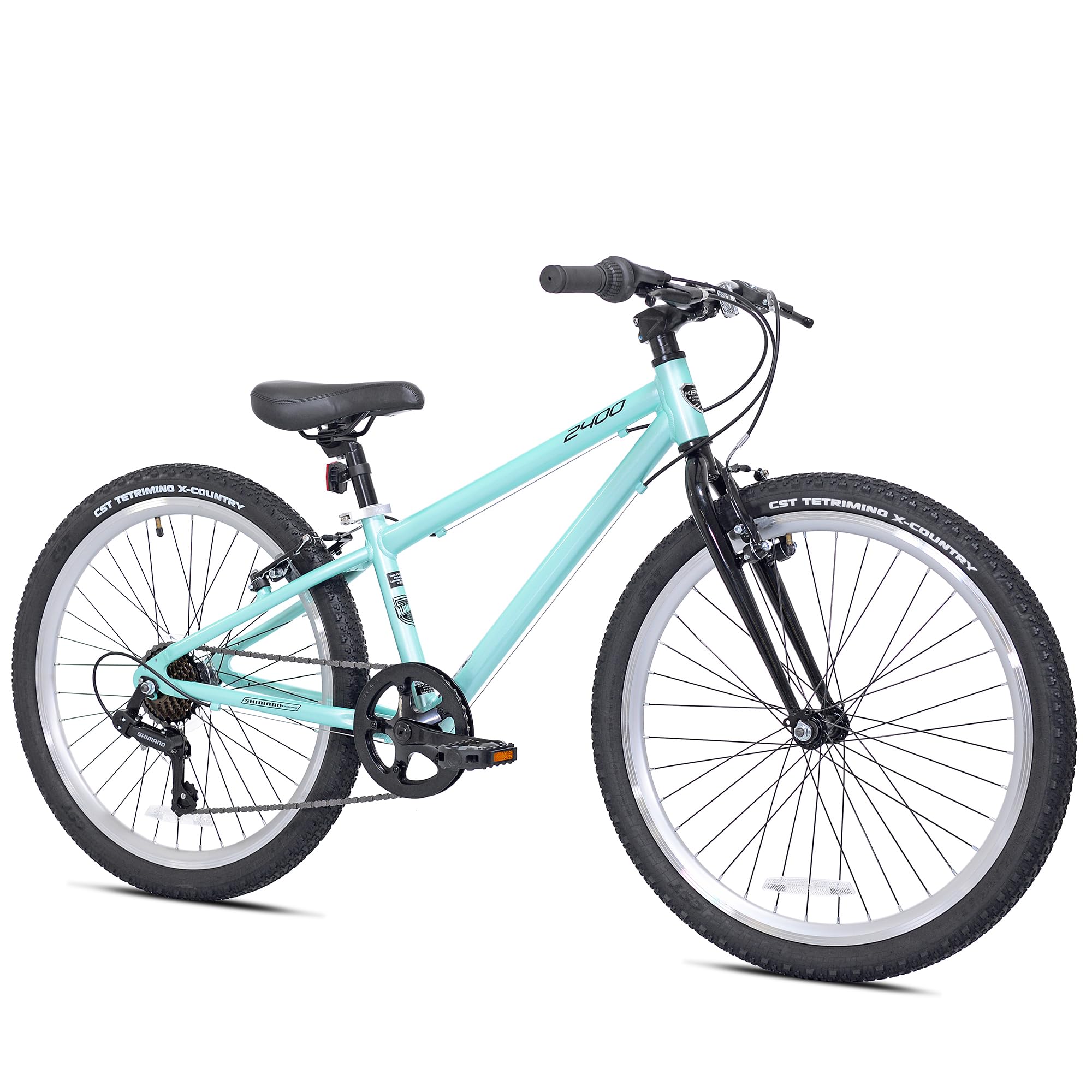 Kent International "24 2400 Mountain Bike | 24 inch Bike with 7 Speed ...