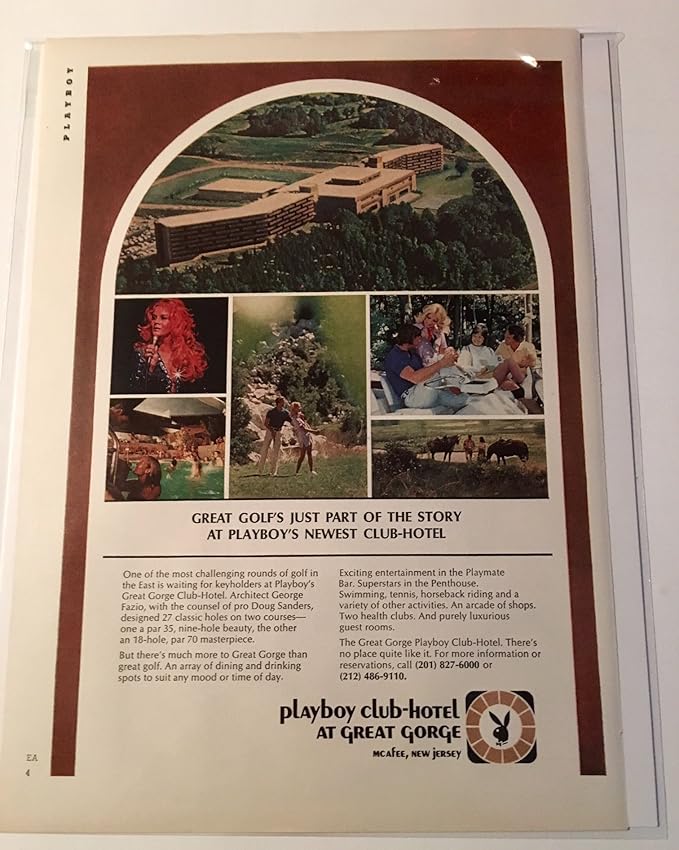 Amazon 1972 Playboy Club Great Gorge Ann Margret Magazine Print