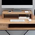 Amazon.com: Anji Mountain Wooden Monitor Stand - Elegant Monitor Riser ...