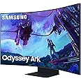 SAMSUNG Odyssey Ark 55-Inch Curved Gaming Screen, 4K UHD 165Hz 1ms ...