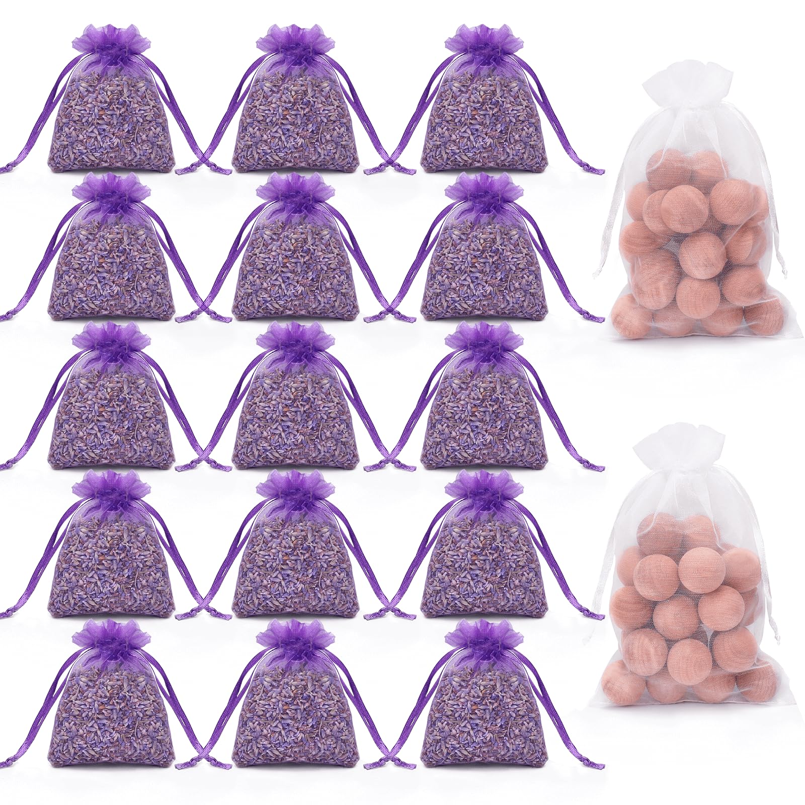 Mua Homode Cedar Blocks for Clothes Storage, 50 Cedar Balls and 15 ...