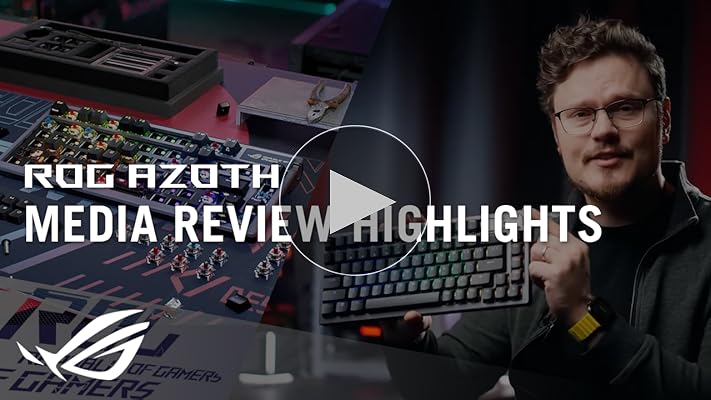 Mua ASUS ROG Azoth 75% Wireless DIY Custom Gaming Keyboard, OLED ...