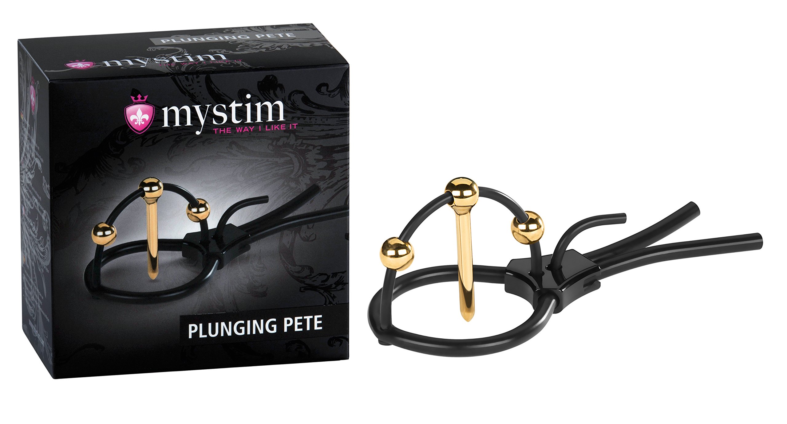 Amazon.com: Mystim Charming Chuck Elastic Penis and Testicle Belts ...