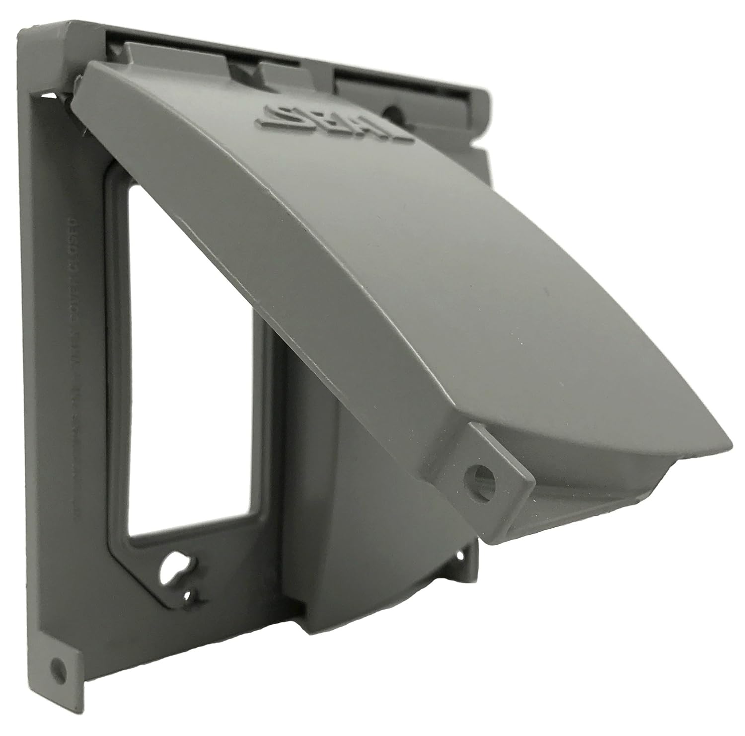 Sealproof 2-Gang Outdoor Weatherproof Metal Flat Electrical Outlet ...