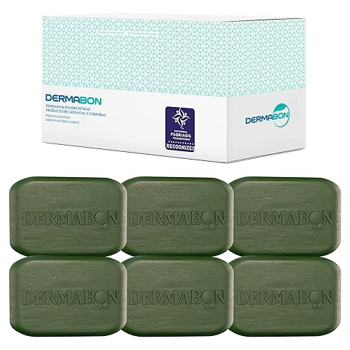 Dermabon 2% Coal Tar Psoriasis Body Wash & Eczema Bar Soap | Control ...
