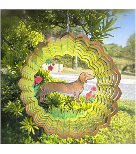 Large Outdoor Metal Wind Spinners For Yard And Garden French Bulldog ...