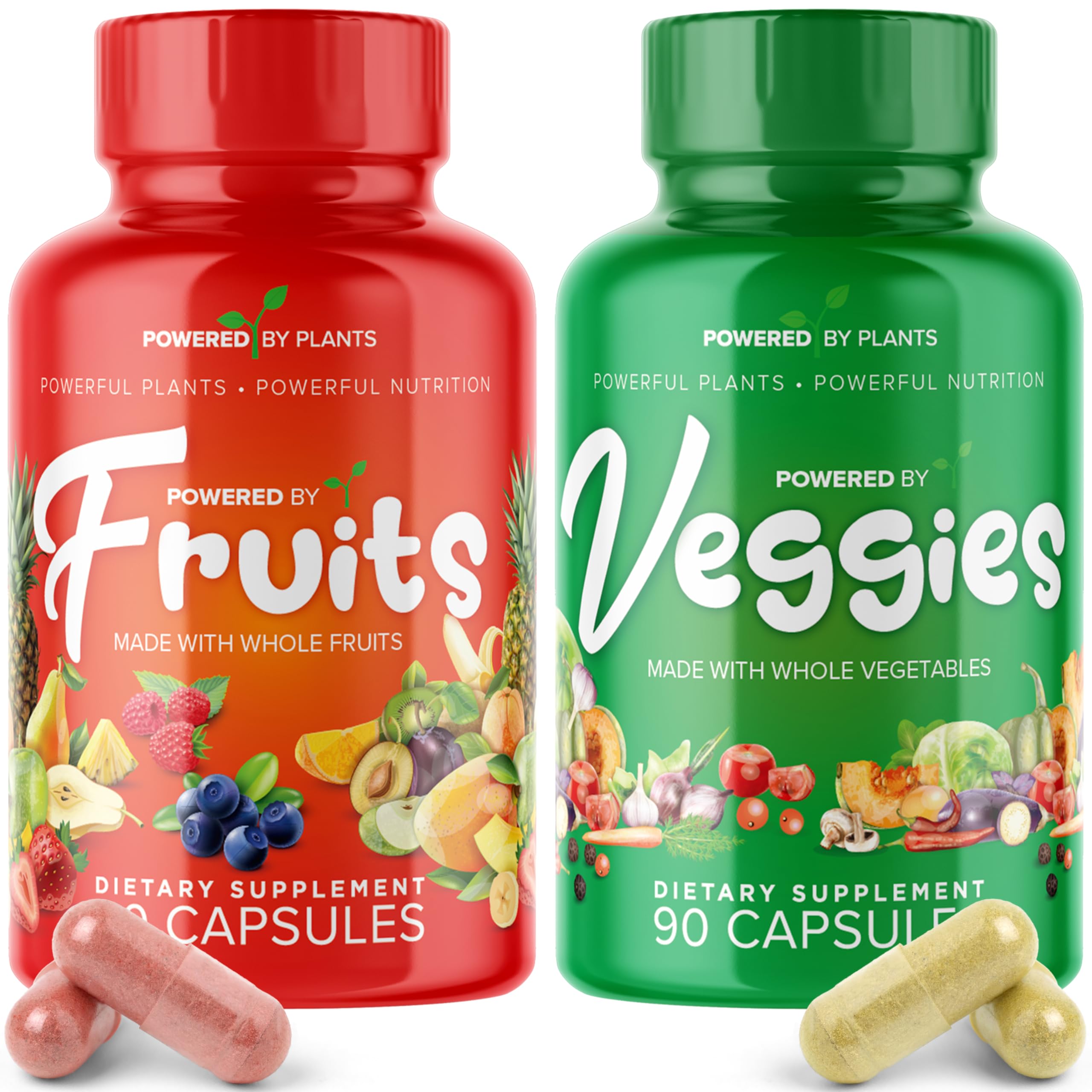 Mua Fruits & Veggies Capsules - Natural Superfood Packed with Vitamins & Minerals - Fruit ...