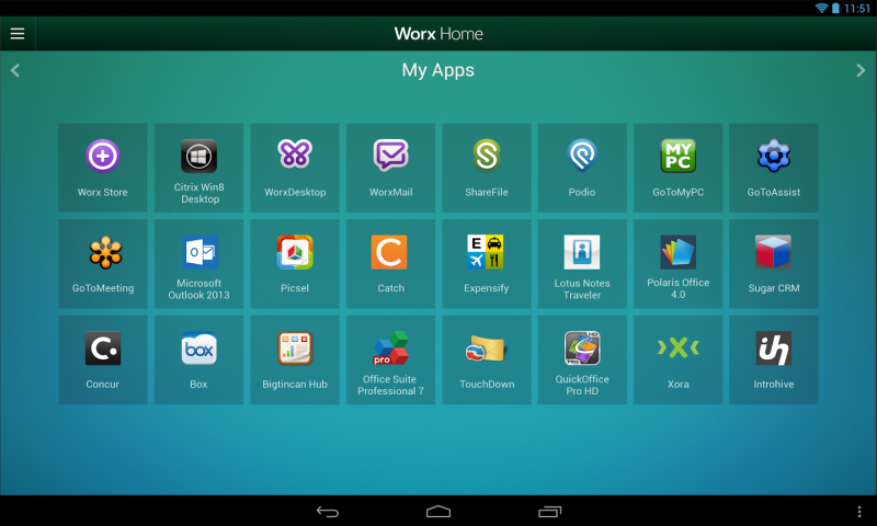 Worx Home by Citrix:Amazon.com:Appstore for Android