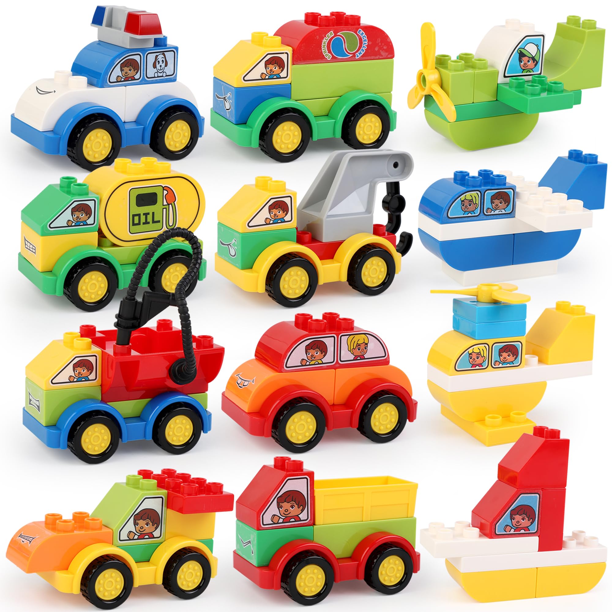 Mua Liberty Imports 70 Pcs Toddlers Car Big Building Blocks Set, 12Pcs ...