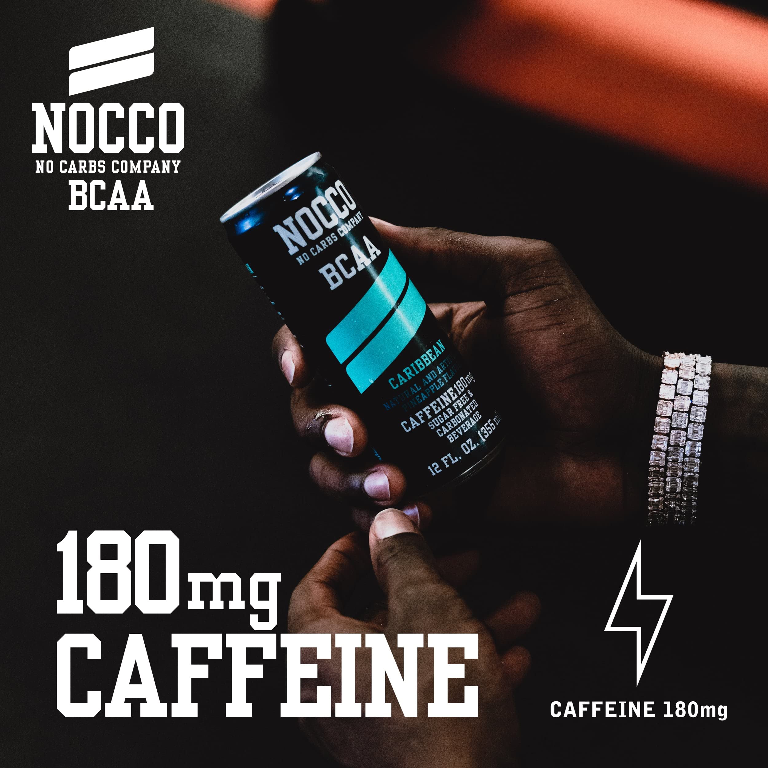 NOCCO BCAA Energy Drink Variety Pack - 12 Fl Oz (Pack Of 12) - Sugar ...