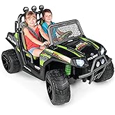 Amazon.com: Peg Perego Polaris RZR Ranger Green Shadow : Toys & Games
