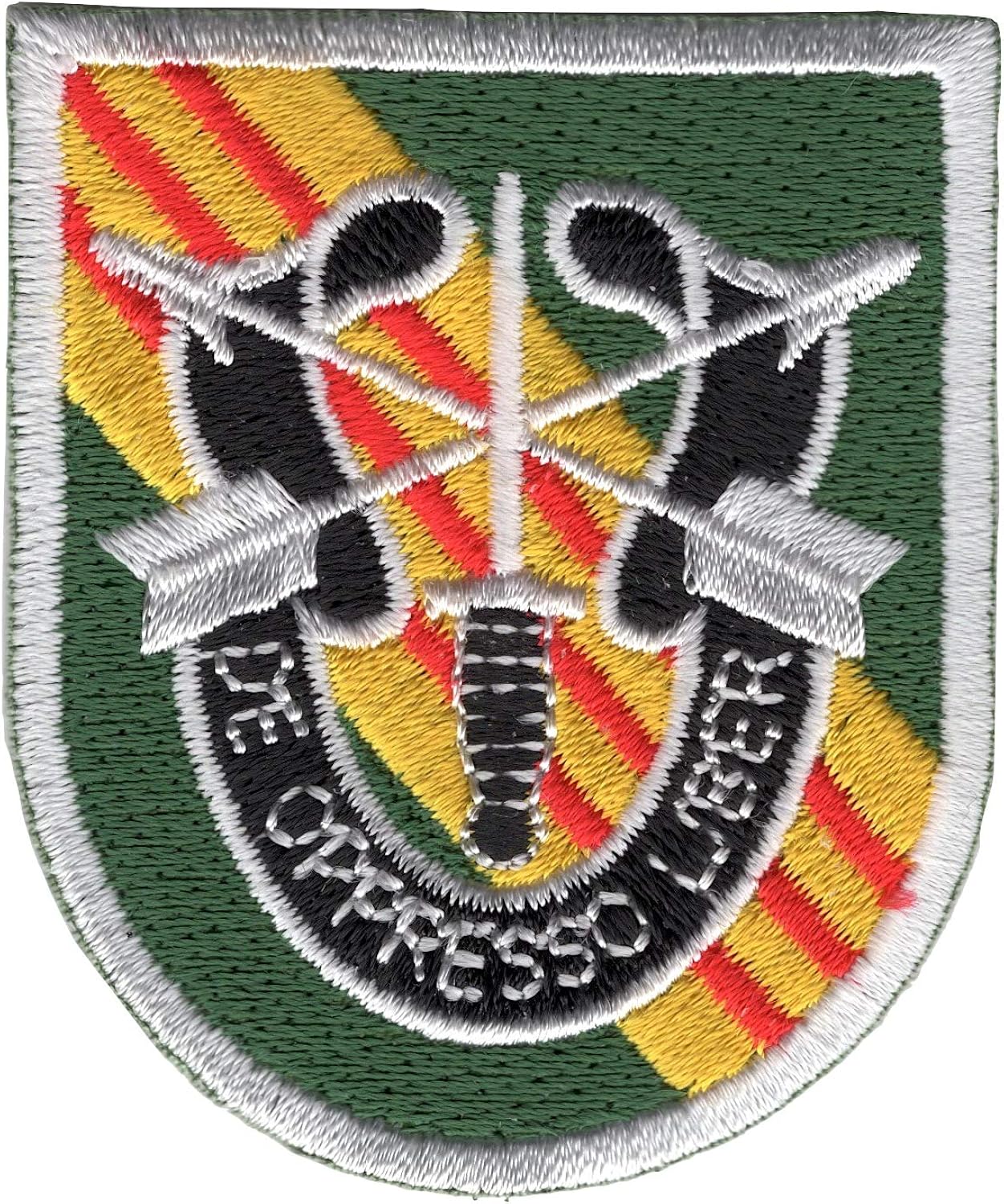 Amazon.com: 5th Special Forces Group Vietnam Flash with Crest Patch ...