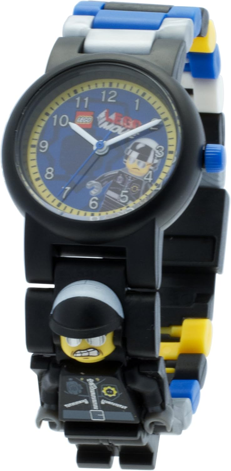 LEGO Movie Bad Cop minifigure link watch children's quartz Watch with ...