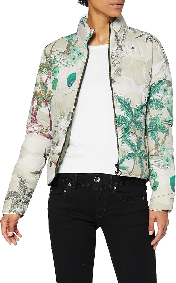 Desigual Women's Light Padded No Hood Jacket : Amazon.co.uk: Clothing