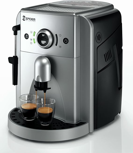 Amazon.de: Spidem SUP 035 My Coffee Kaffeevollautomat, black-silver