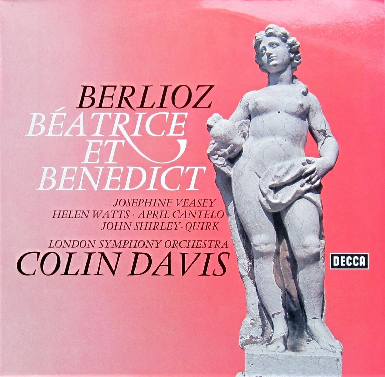 Berlioz: Beatrice et Benedict : Colin Davis & London Symphony Orchestra, Josephine Veasey ...