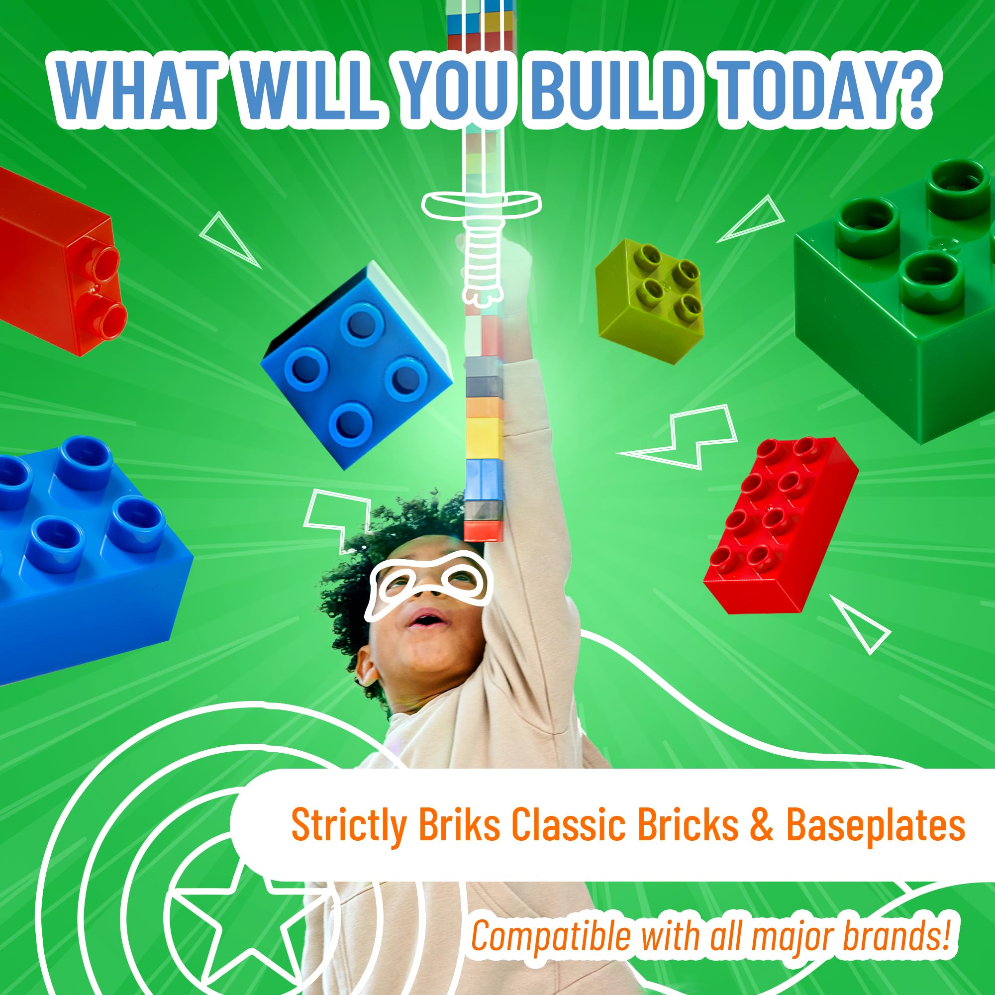Mua Strictly Briks Compatible with Lego Classic Bricks Starter Kit ...