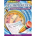 Amazon.com: Creative Teaching Math Minutes, 6th grade activity workbook ...