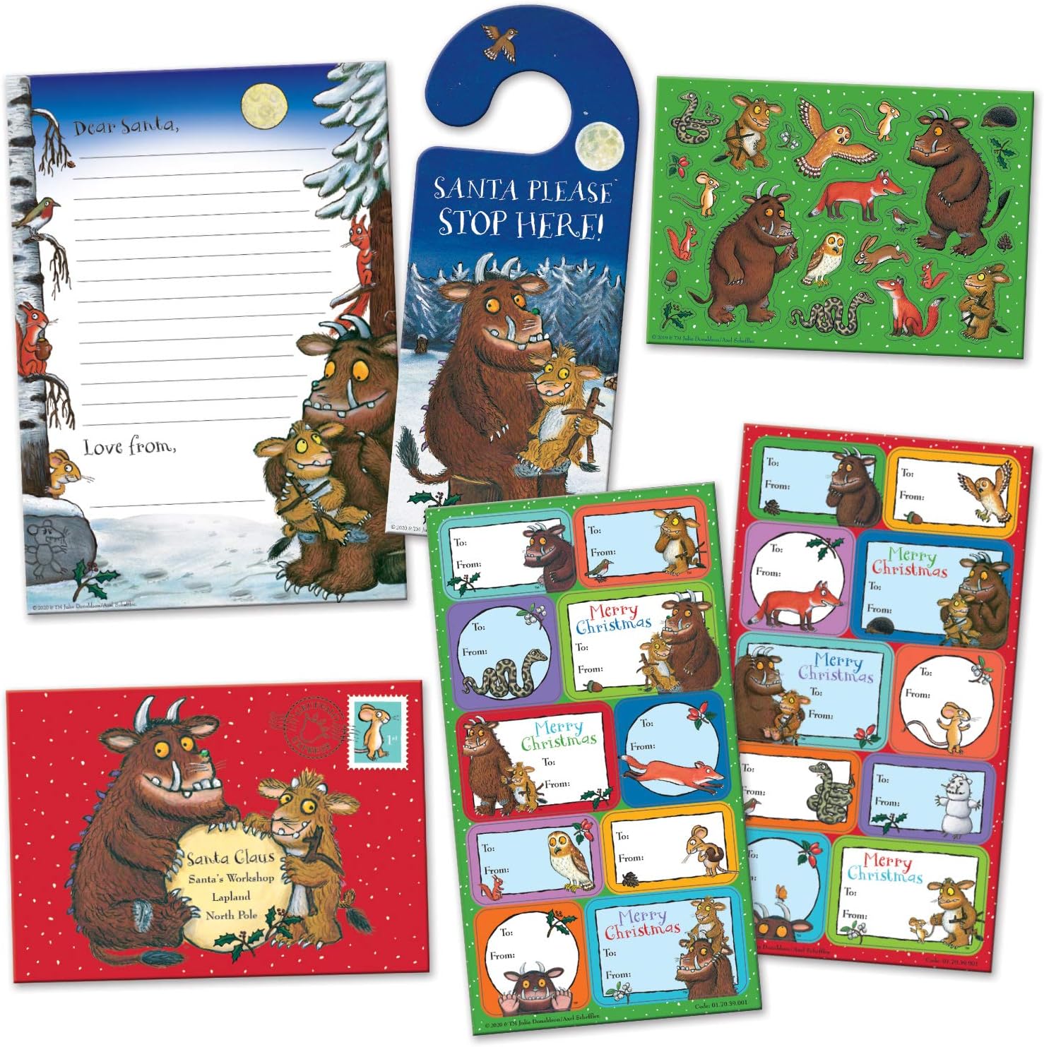 Paper Projects 01.70.24.066 The Gruffalo’s Child Christmas Letter to ...