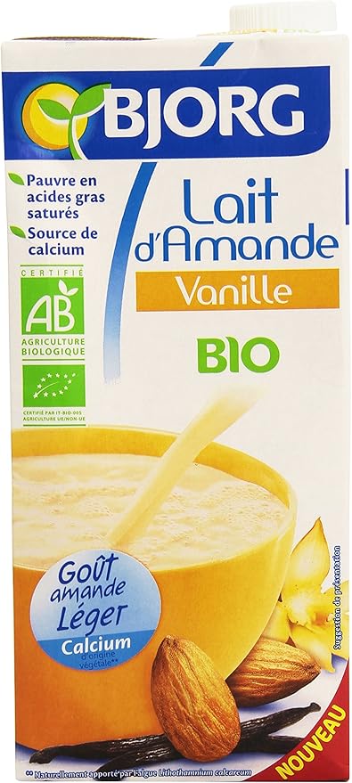 Bjorg Lait d'Amande Vanille Bio 1 L: Amazon.fr: Amazon Pantry