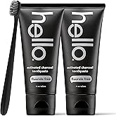 Amazon.com : hello Activated Charcoal Epic Teeth Whitening Fluoride ...