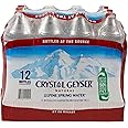 Amazon.com: Crystal Geyser Natural Alpine Spring Water, Drinking Water Bottled at the Source, 1 ...