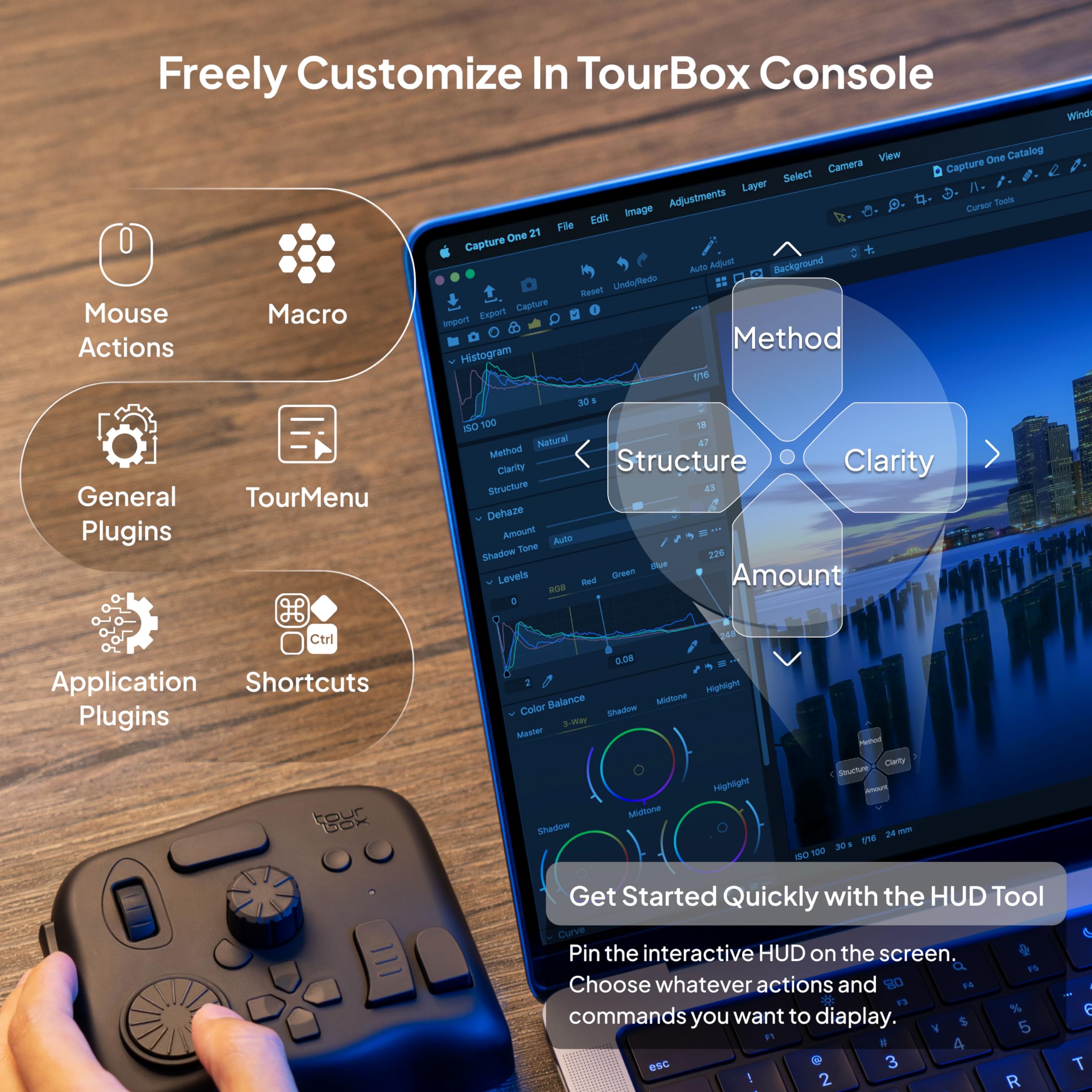 Mua TourBox Elite, Bluetooth Controller for Video Photo Editing Color ...