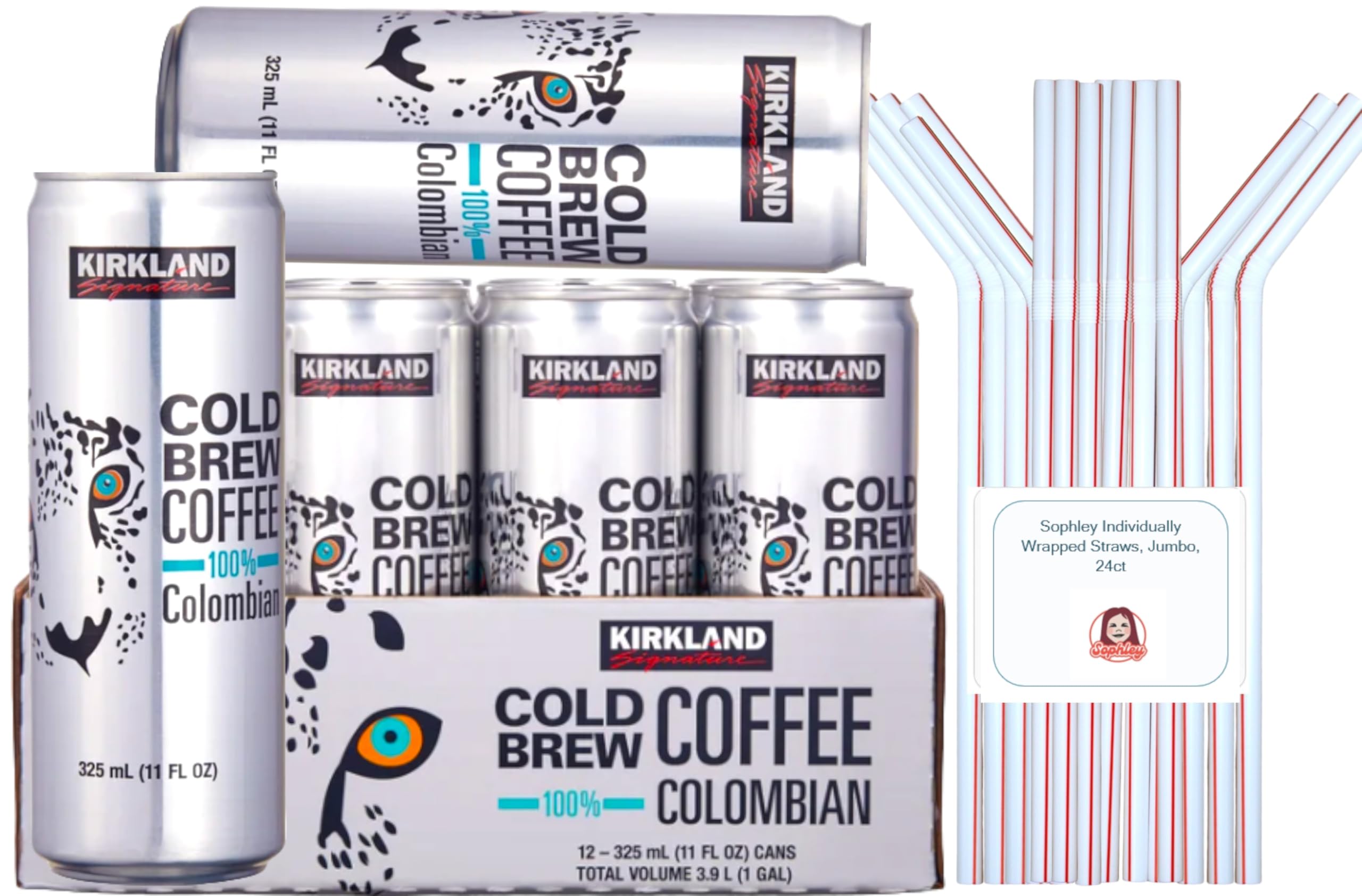 Mua Kirkland Signature Cold Brew Coffee, Colombian, 11 fl oz, 12 ct ...