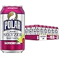 Amazon.com: Polar Seltzer Water Raspberry Lime, 12 fl oz cans, 18 pack