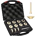 Amazon.com: BOZXYE 13 Pcs Brass Router Template Bushing Guide Set with ...