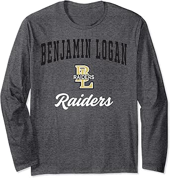 Amazon.com: Benjamin Logan High School Raiders Long Sleeve T-Shirt C3 ...