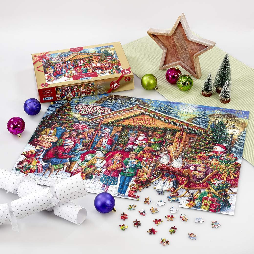 Gibsons This Way to Santa Christmas 2020 Limited Edition 1000 Piece ...