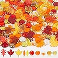Amazon.com: Fall Thanksgiving Vase Filler 100 PCS Sensory Bin Filler ...